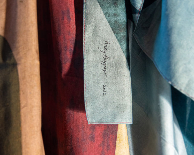 Exploring the Artistic World of Andy Burgess: A Collaboration on Silk ...