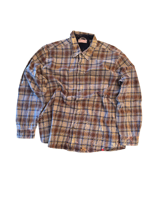 The Vintage Long-Sleeve Flannel | Laughlin Mercantile – LAUGHLIN MERCANTILE